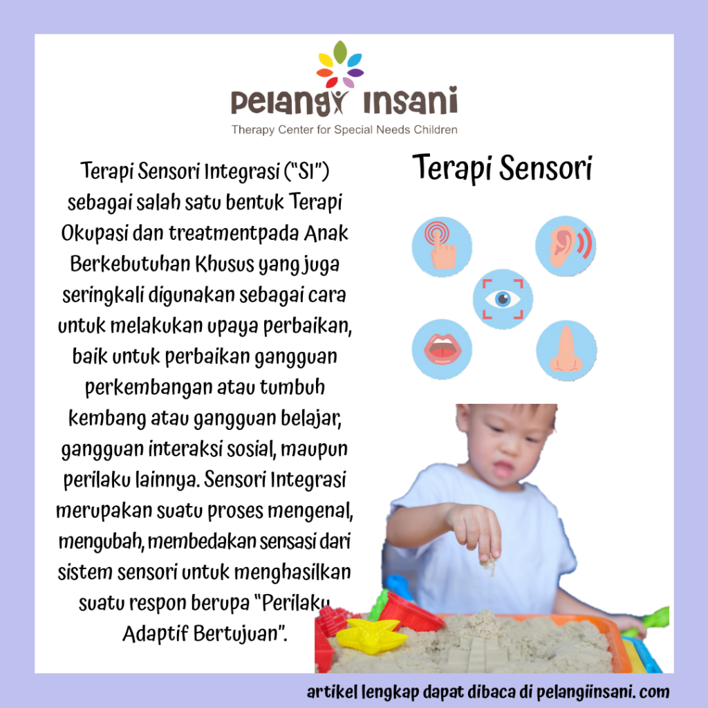 Terapi Sensorial – Pelangi Insani